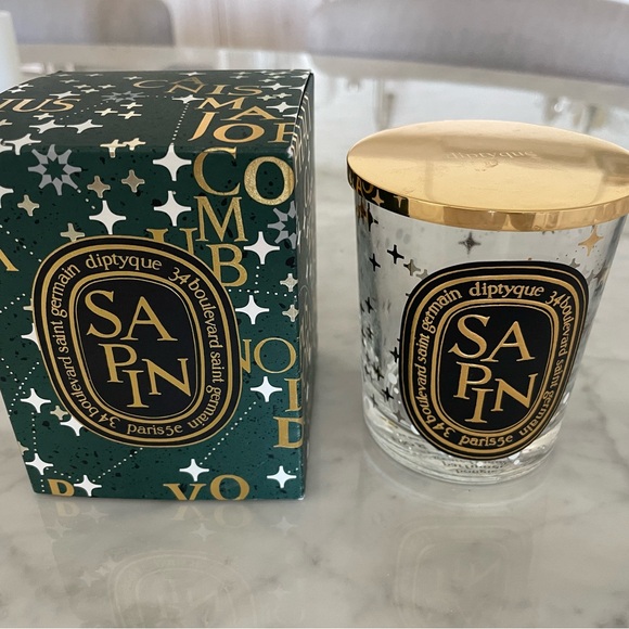 diptyque | Accents | Diptyque Sapin Candle Holder Lid Box | Poshmark
